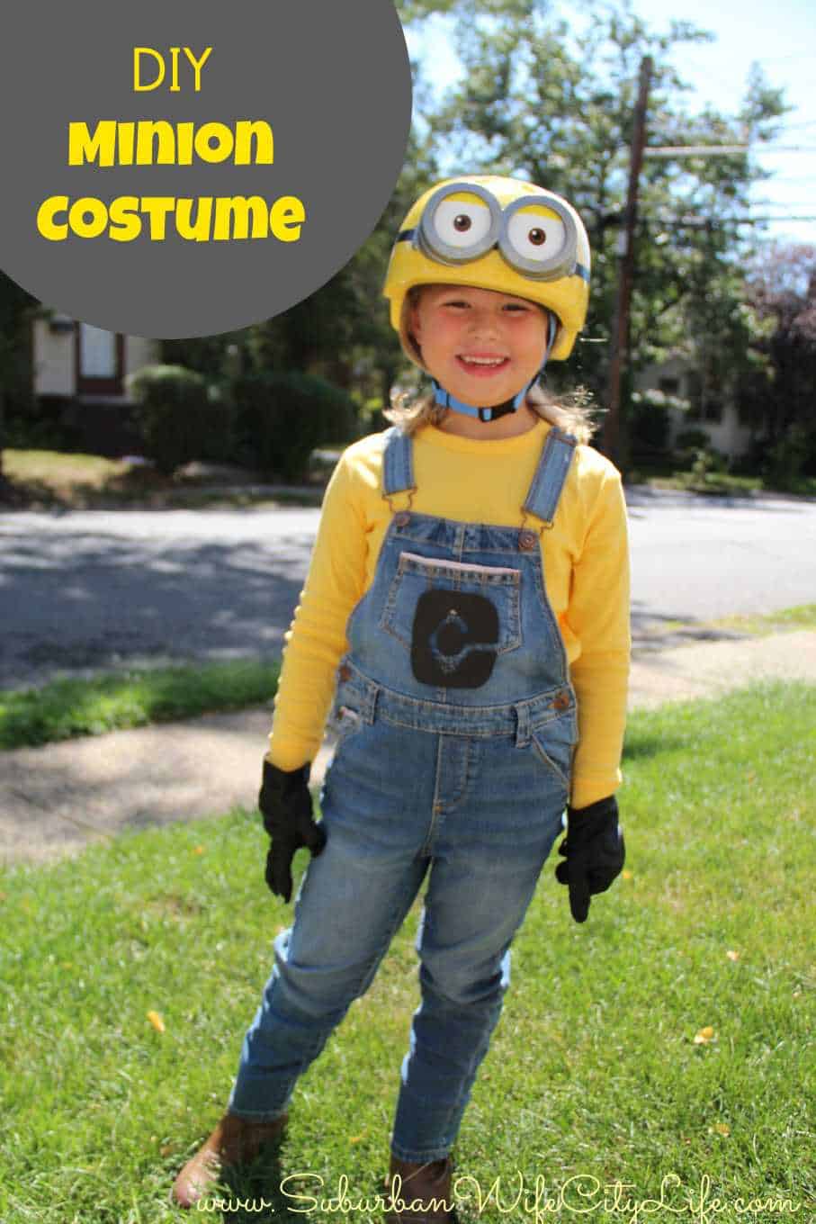 DIY- Minion Costume - Suburban Wife, City Life