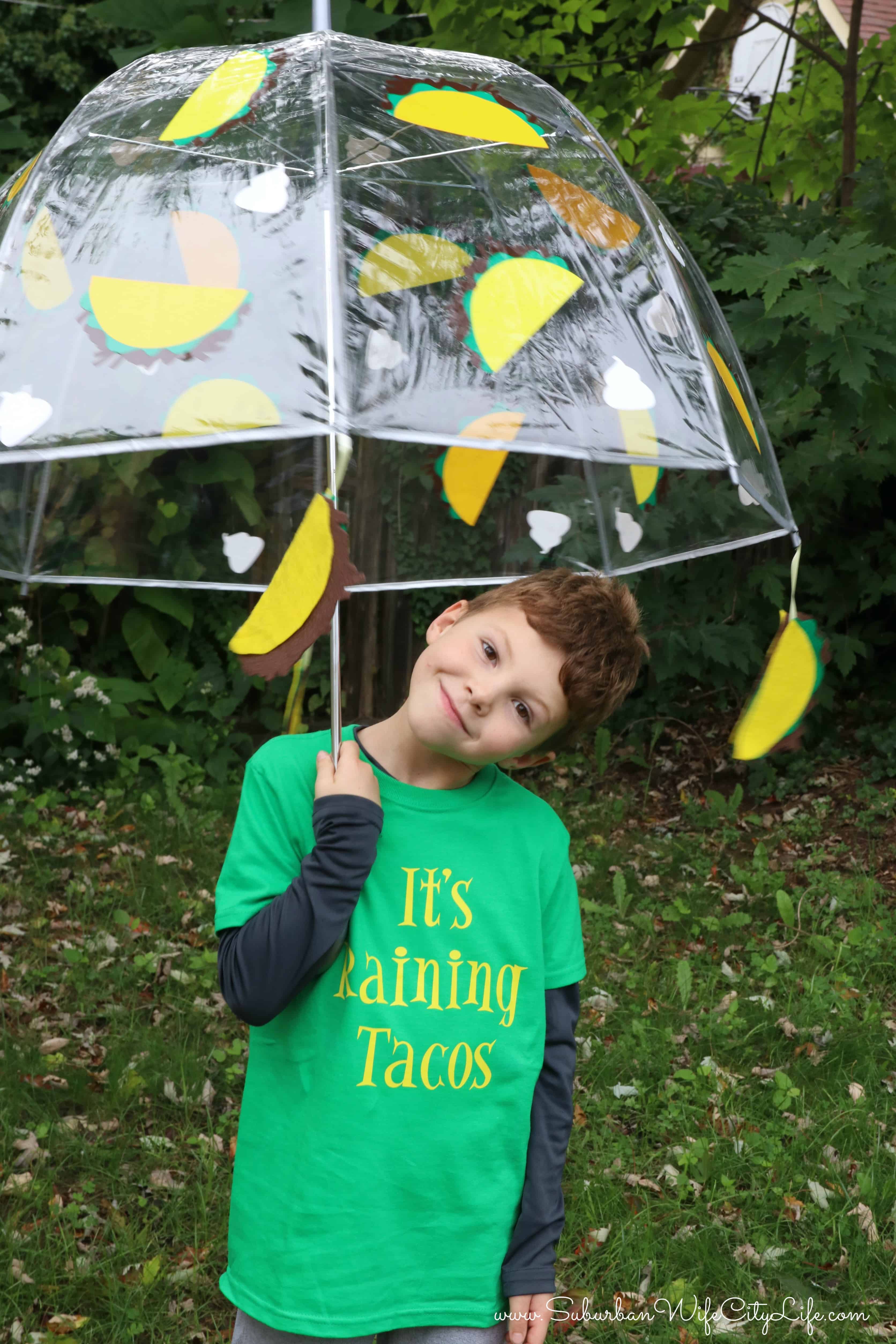 It’s Raining Tacos costume - Suburban Wife, City Life