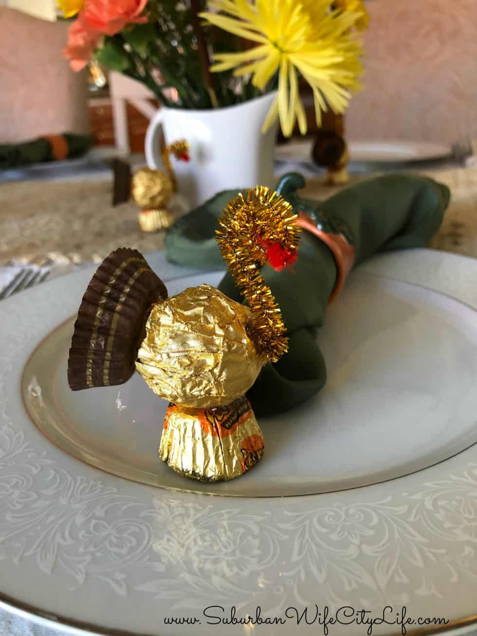 Thanksgiving Candy Turkeys - Suburban Wife, City Life