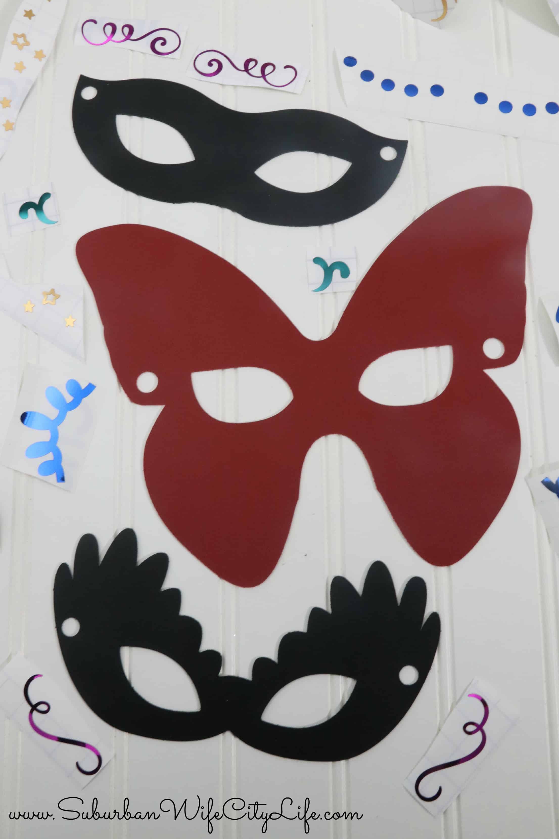 DIY Masquerade Masks - Suburban Wife, City Life