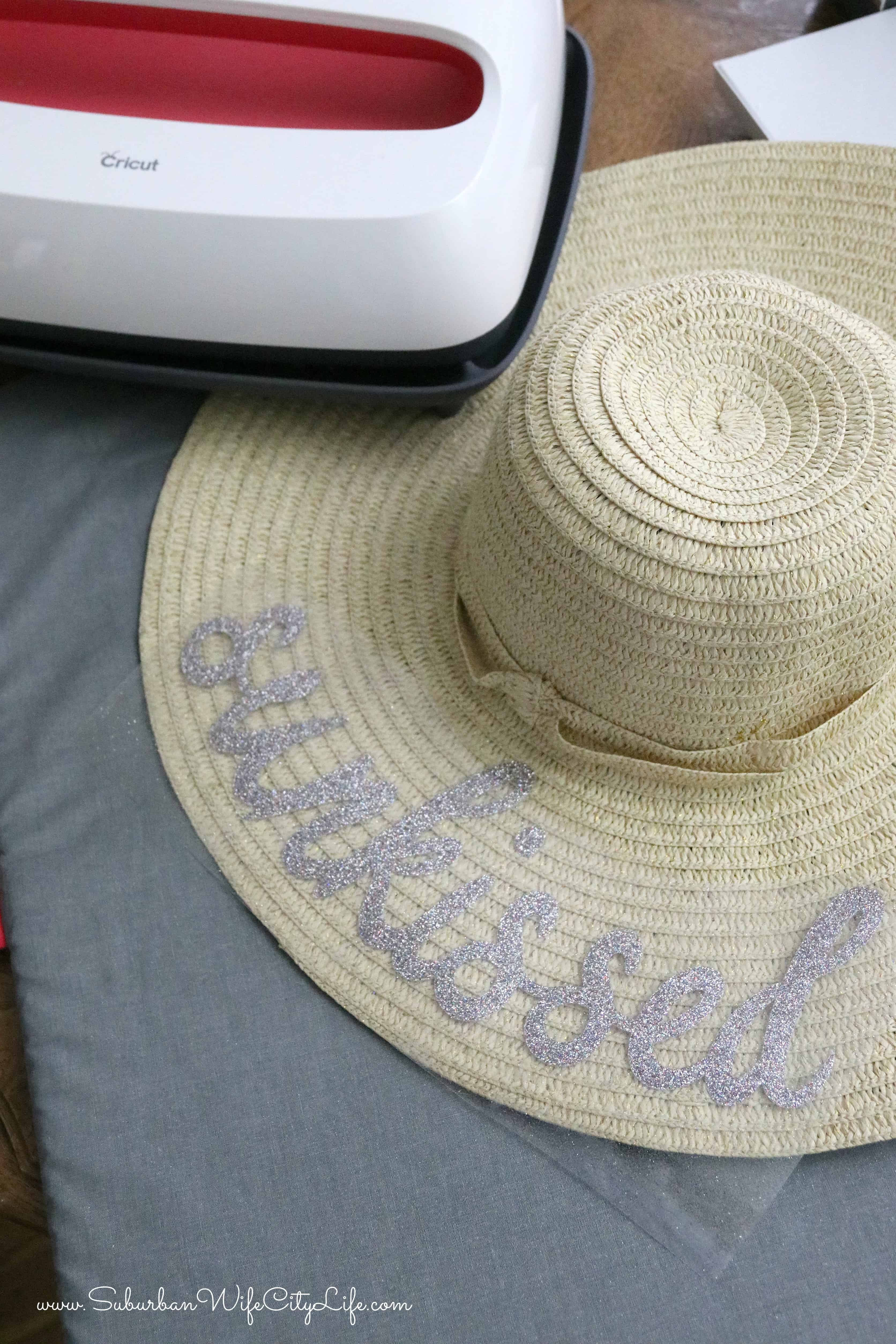 DIY Beach Hats - Suburban Wife, City Life