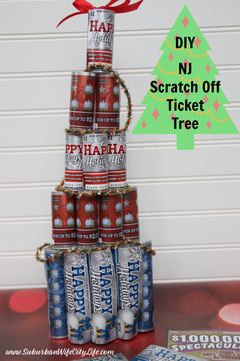 DIY Ticket Tree with New Jersey Lottery - Suburban Wife, City Life