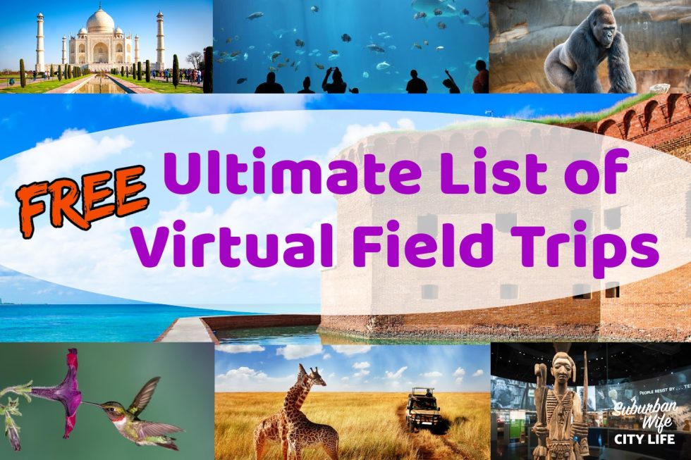 Ultimate List of Free Virtual Field Trips - Suburban Wife, City Life