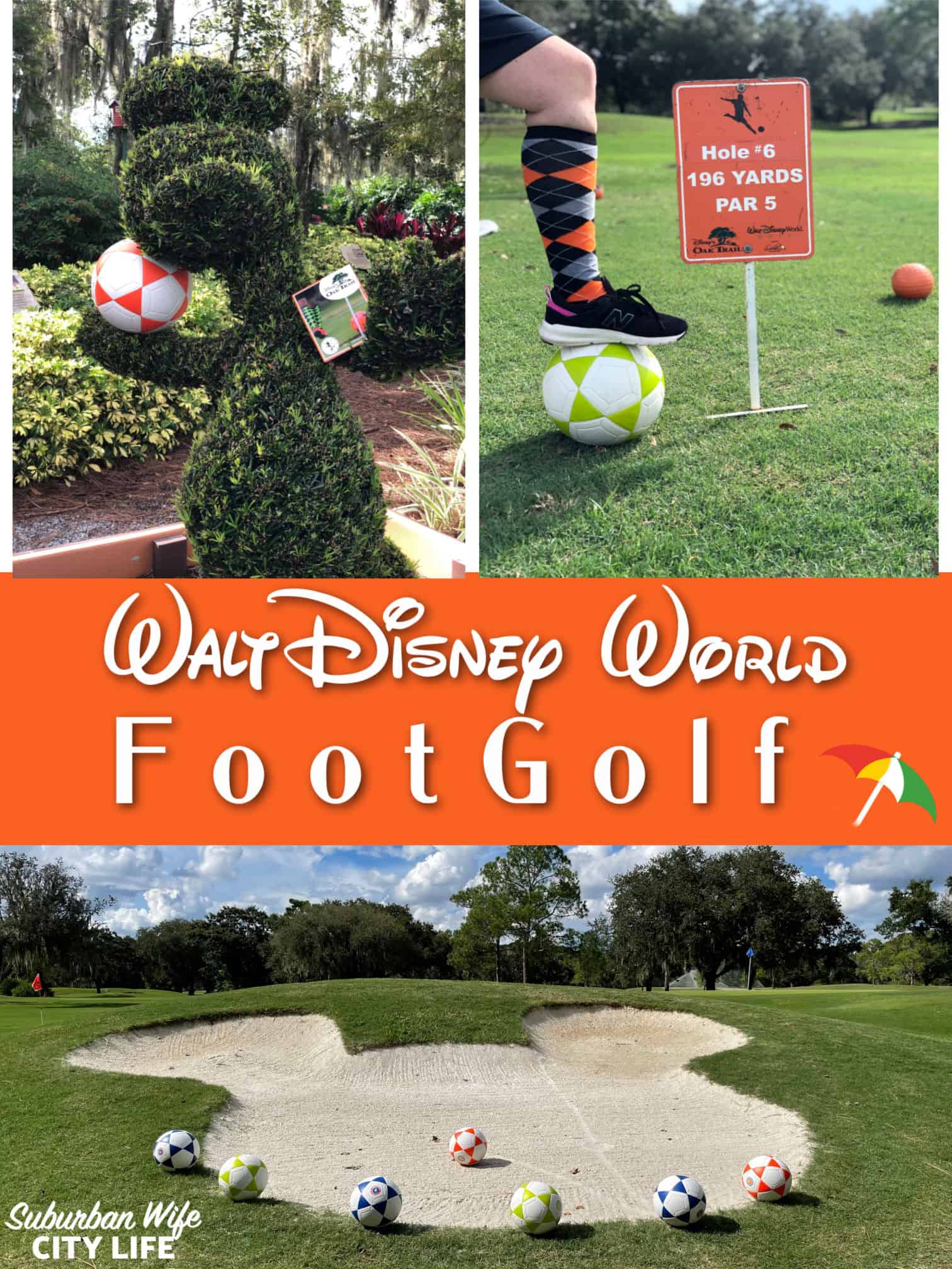 Footgolf at Walt Disney World - Suburban Wife, City Life